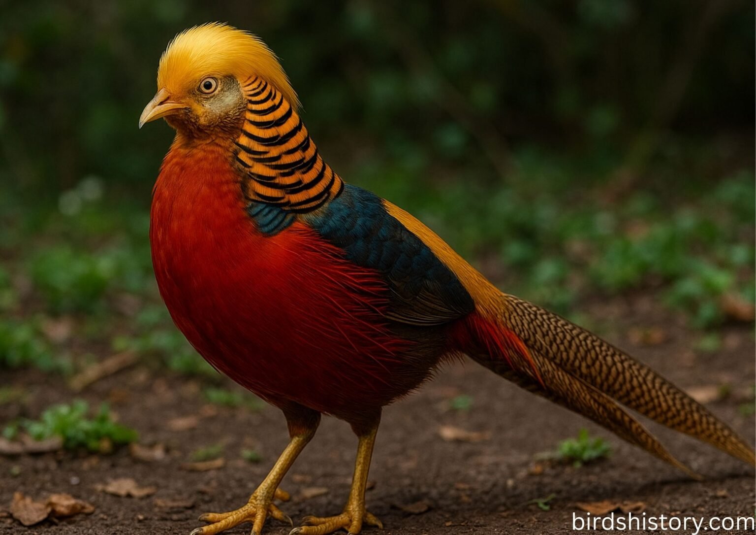 The Golden Pheasant: Nature Dazzling Jewel of the Bird World